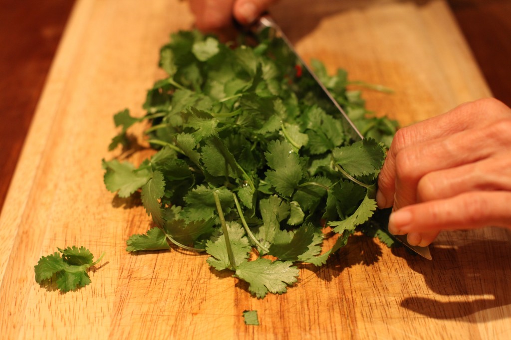 Tuesday’s Tools and Tips- How to Cut Cilantro Leaves off the Stem ...
